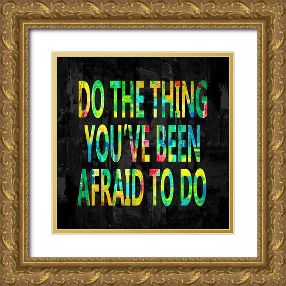 MacDowell, Jamie 15x15 Gold Ornate Wood Framed with Double Matting ...