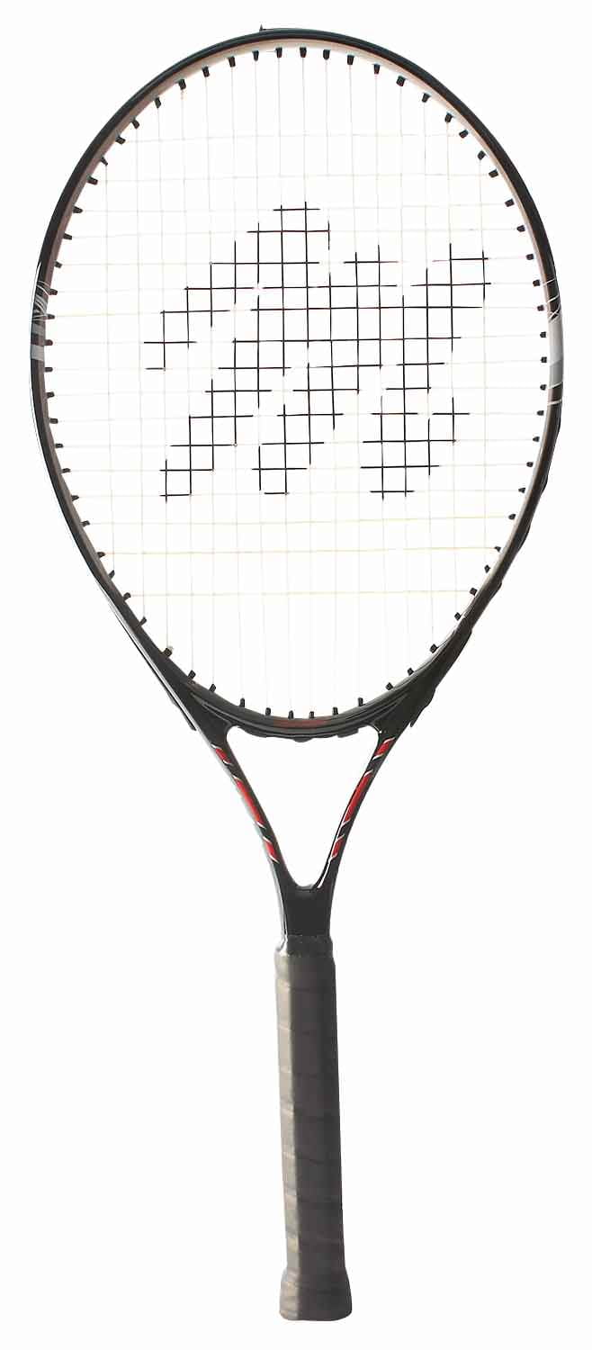 MacGregor® 25" Youth Tennis Racquet 25"L - 4" Grip (Black/Silver ...
