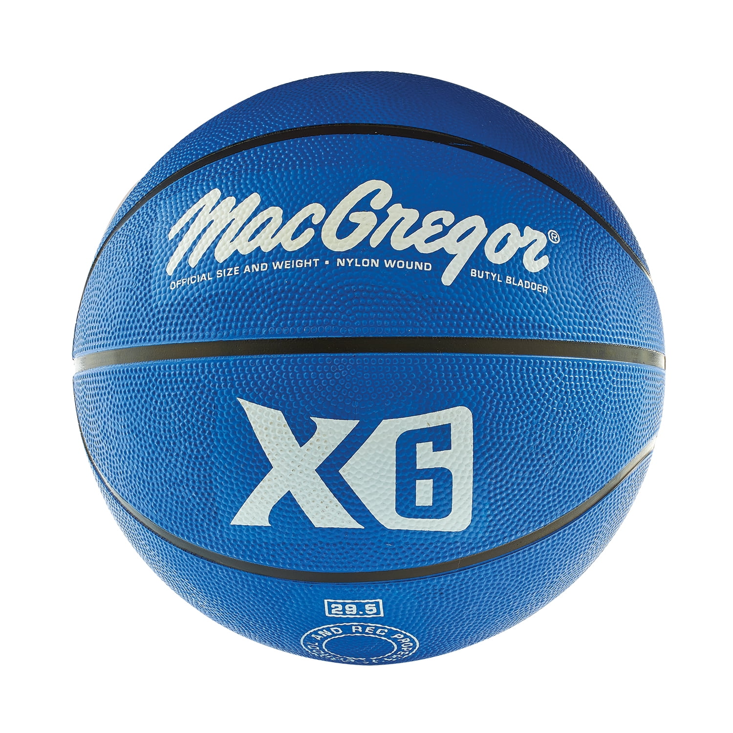 MacGregor® Blue Indoor/Outdoor Basketball - Official Size (29.5 ...