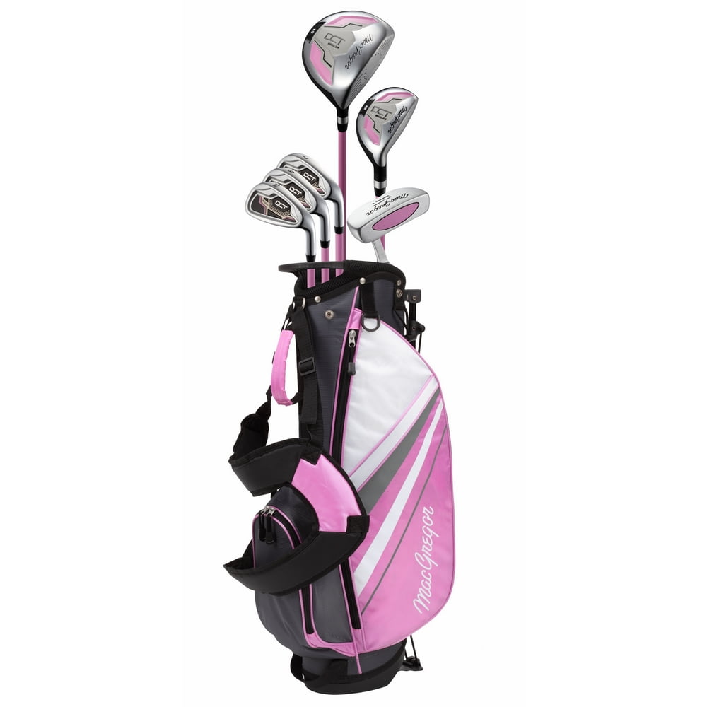 MacGregor DCT Junior Girl's Golf Clubs Set, Quality Kids Set with Bag ...