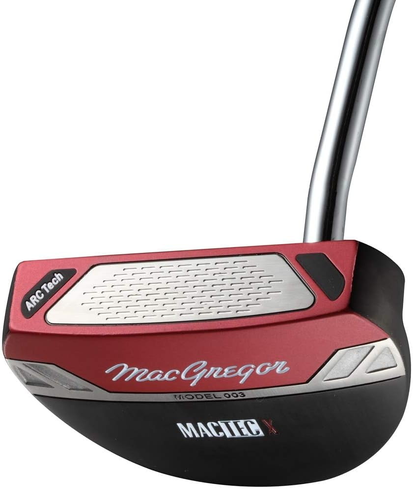 MacGregor Golf MACPUT111 MACTEC X Golf Putter Model No: 001/2/3/4 Right Or Left Hand Steel ...