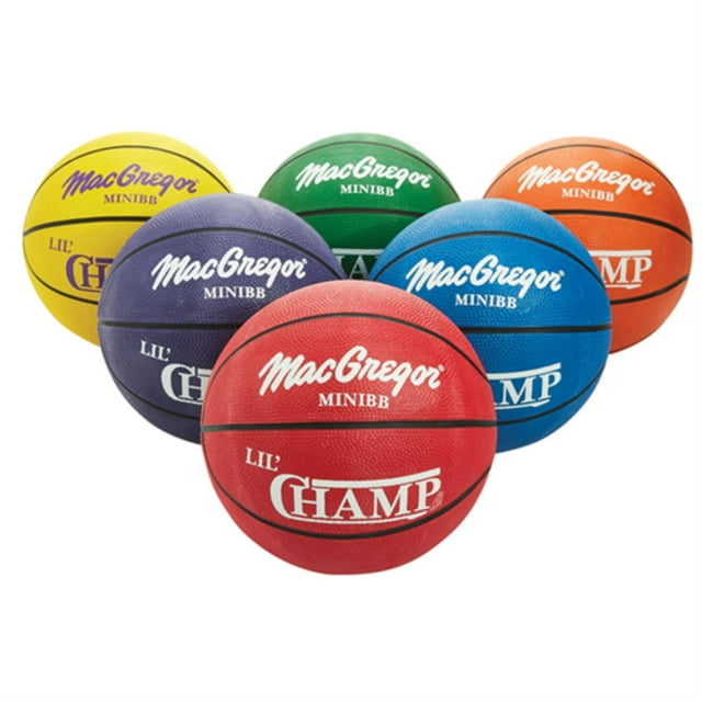 MacGregor® Recruit 22 in. Indoor/Outdoor Basketball, Set of 6 - Walmart.com