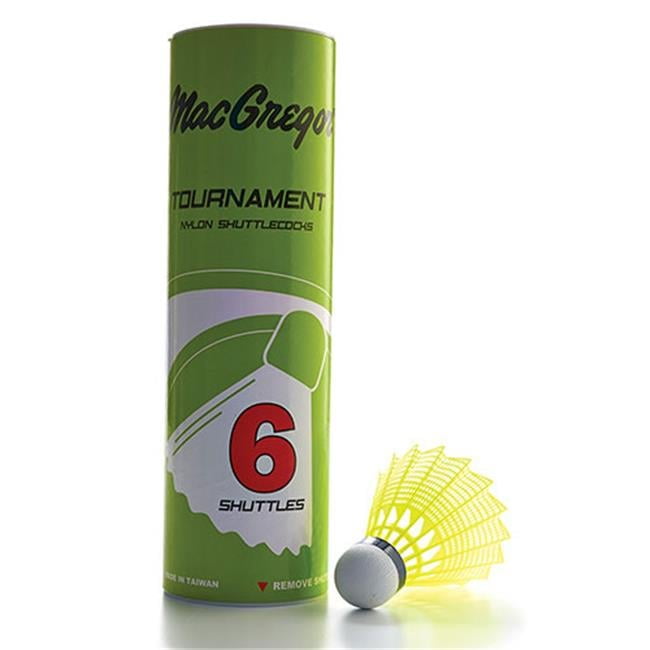 MacGregor Tournament Shuttlecock, Yellow - Walmart.com