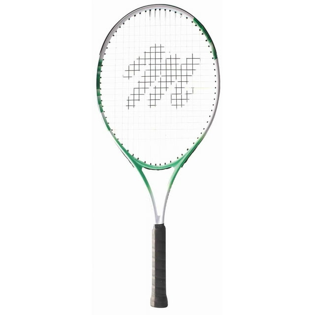 MacGregor® Wide Body Tennis Racquet 27"L - 4 1/4" Grip (Green/White ...
