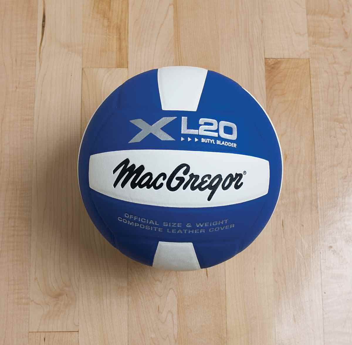 MacGregor® X1000 Game Composite Volleyball Blue/White - Walmart.com