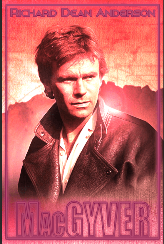 MacGyver 1985 Poster 24x36 - Richard Dean Anderson Classic Action TV ...