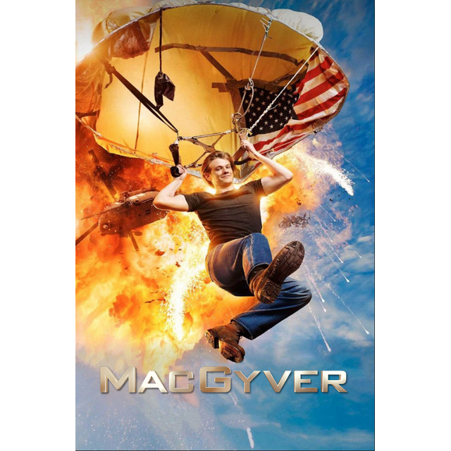 MacGyver 2016 Poster 24x36 - Lucas Till Reboot Action Series Modern Problem - Walmart.com