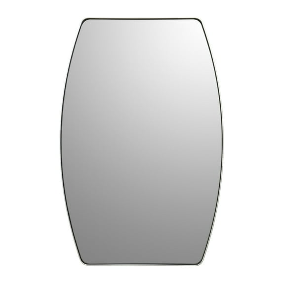 MacLuu Oblong Metal Wall Mirror 24" x 36" - Silver - Walmart.com