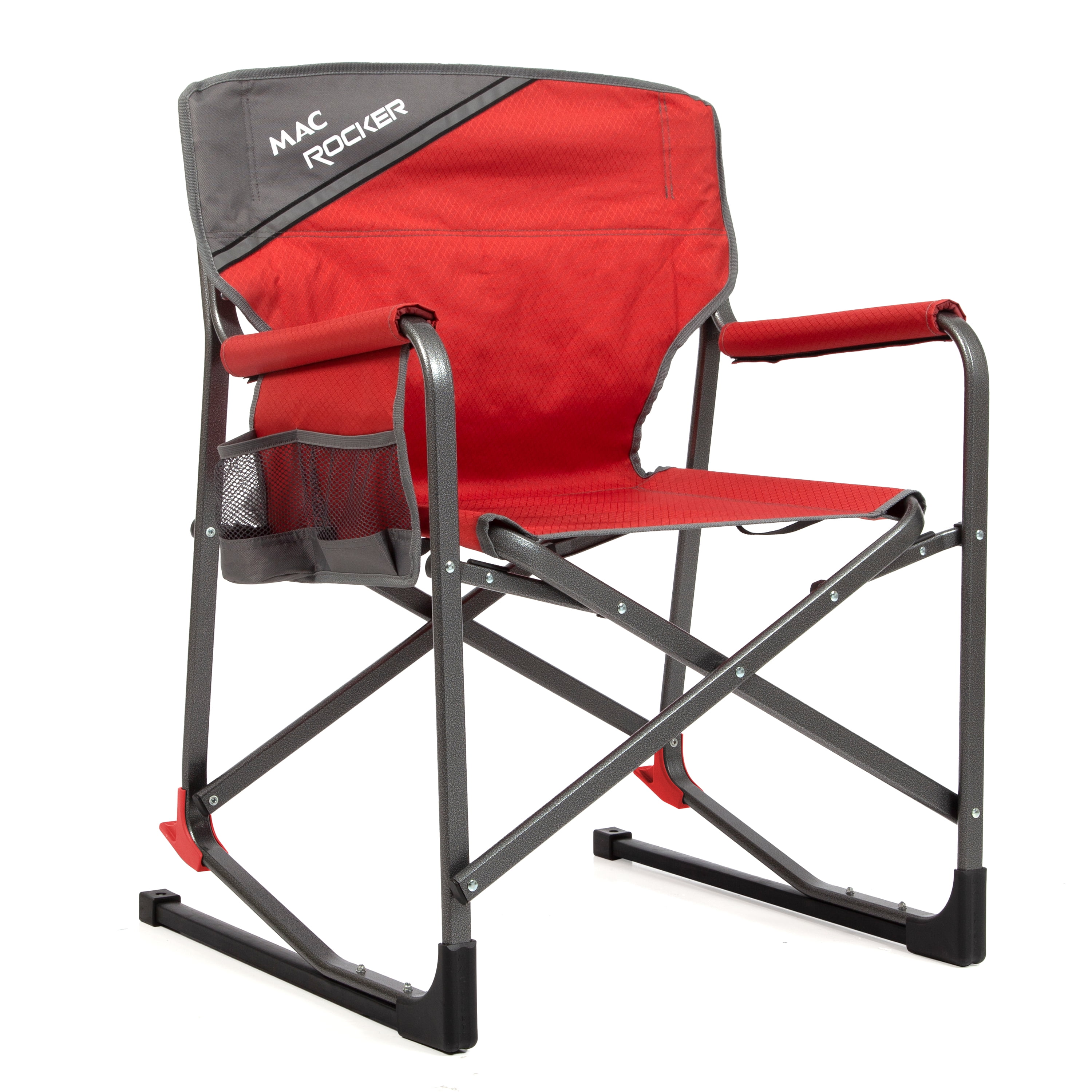 MacSports MacRocker Outdoor Rocking Chair, Red - Walmart.com