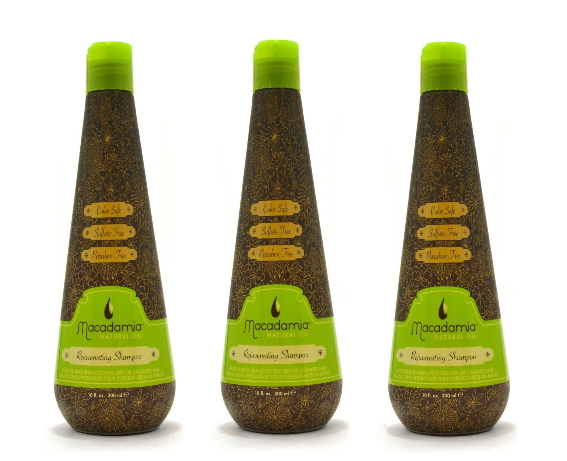 Macadamia Rejuvenating Shampoo, 10 fl oz (Pack of 3) - Walmart.com