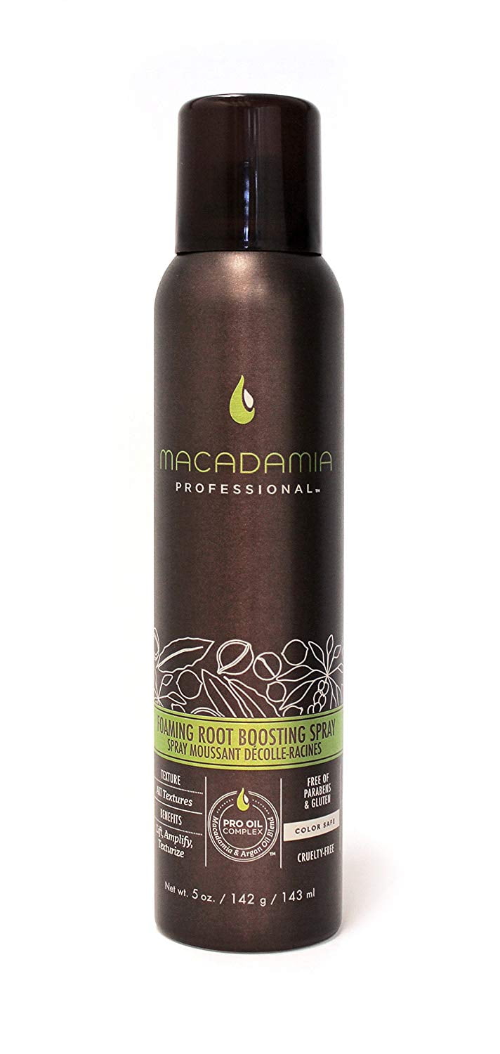 Macadamia Professional Macadamia Oil Foaming Root Boosting Spray, 5 oz ...