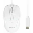 Macally 3 Button Optical USB-C Wired Mouse for Mac and PC - Walmart.com