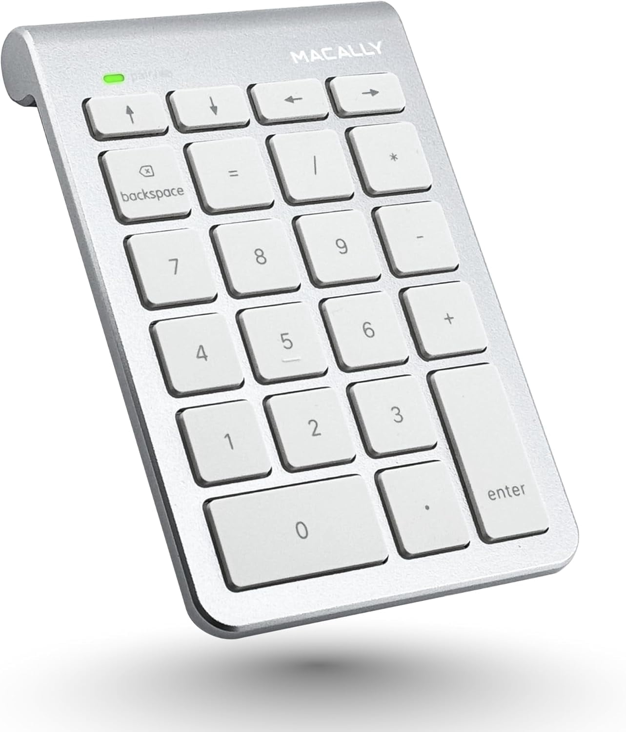 Macally Bluetooth Number Pad for Laptop - Wireless Numeric Keypad - 22 ...