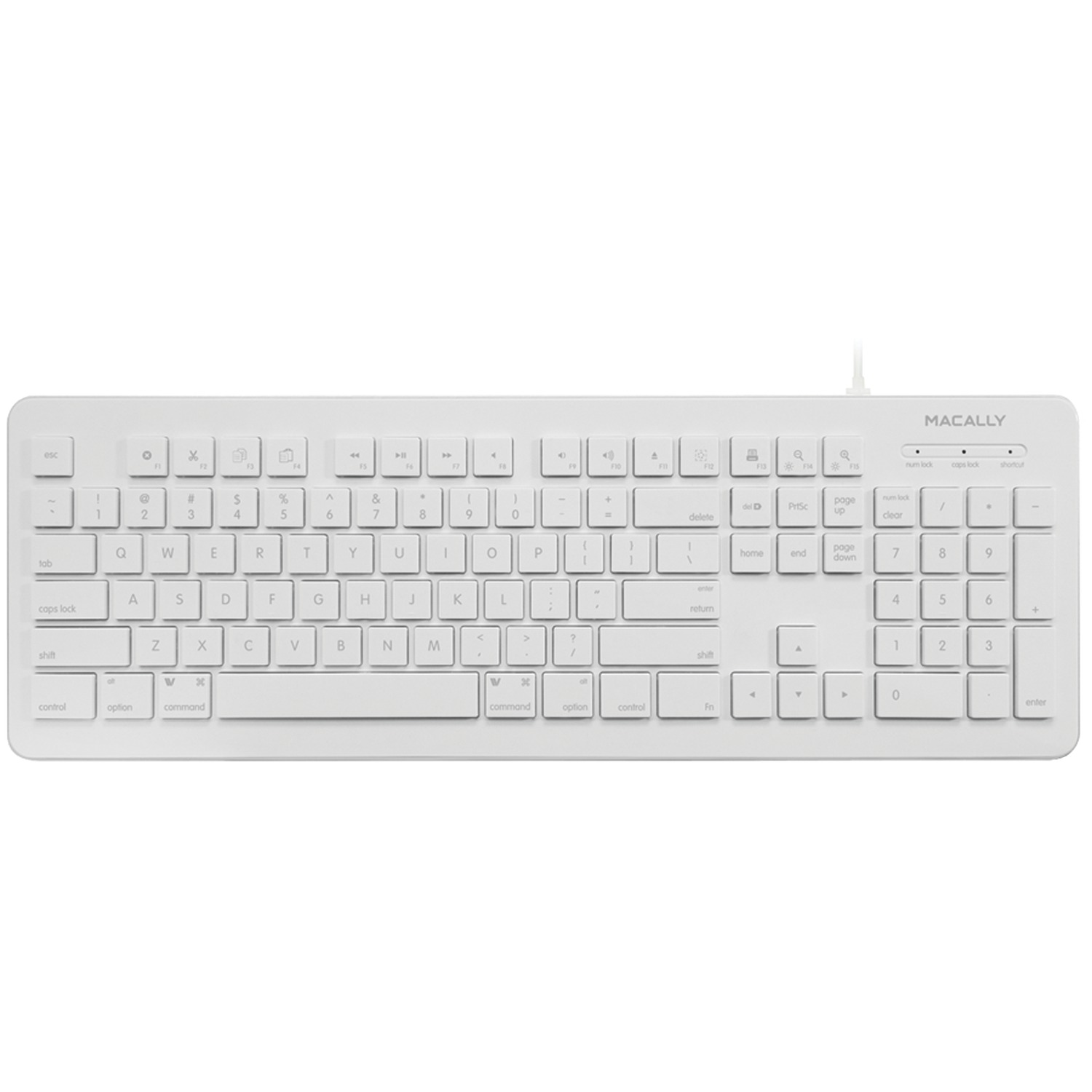 Macally MKEYX - Keyboard - USB - Walmart.com
