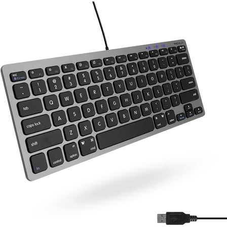 Apple Magic Keyboard, Wireless, Rechargeable, US English, Silver Design ...