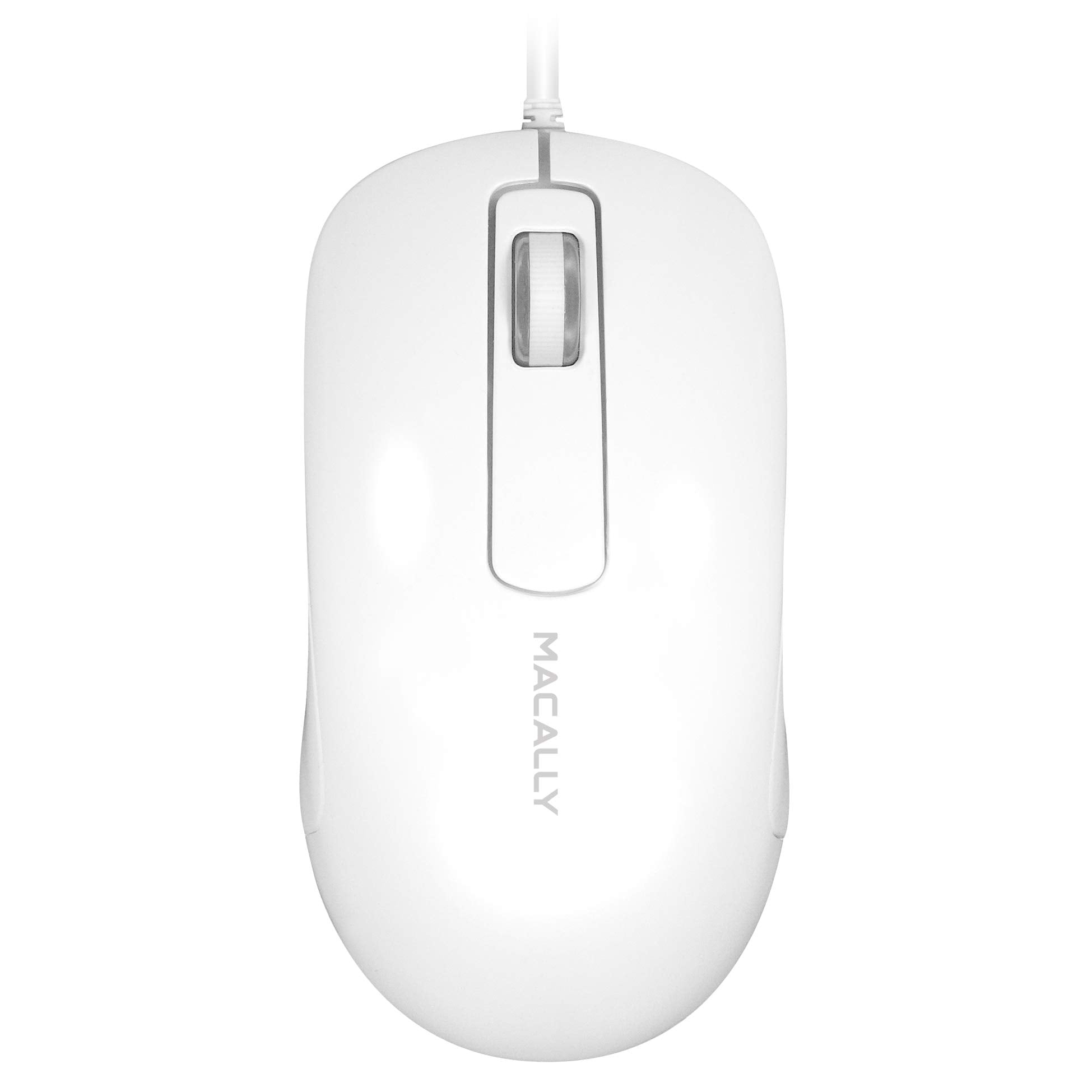 Macally USB Wired Computer Mouse for Mac and PC - Simple, Clean, and ...