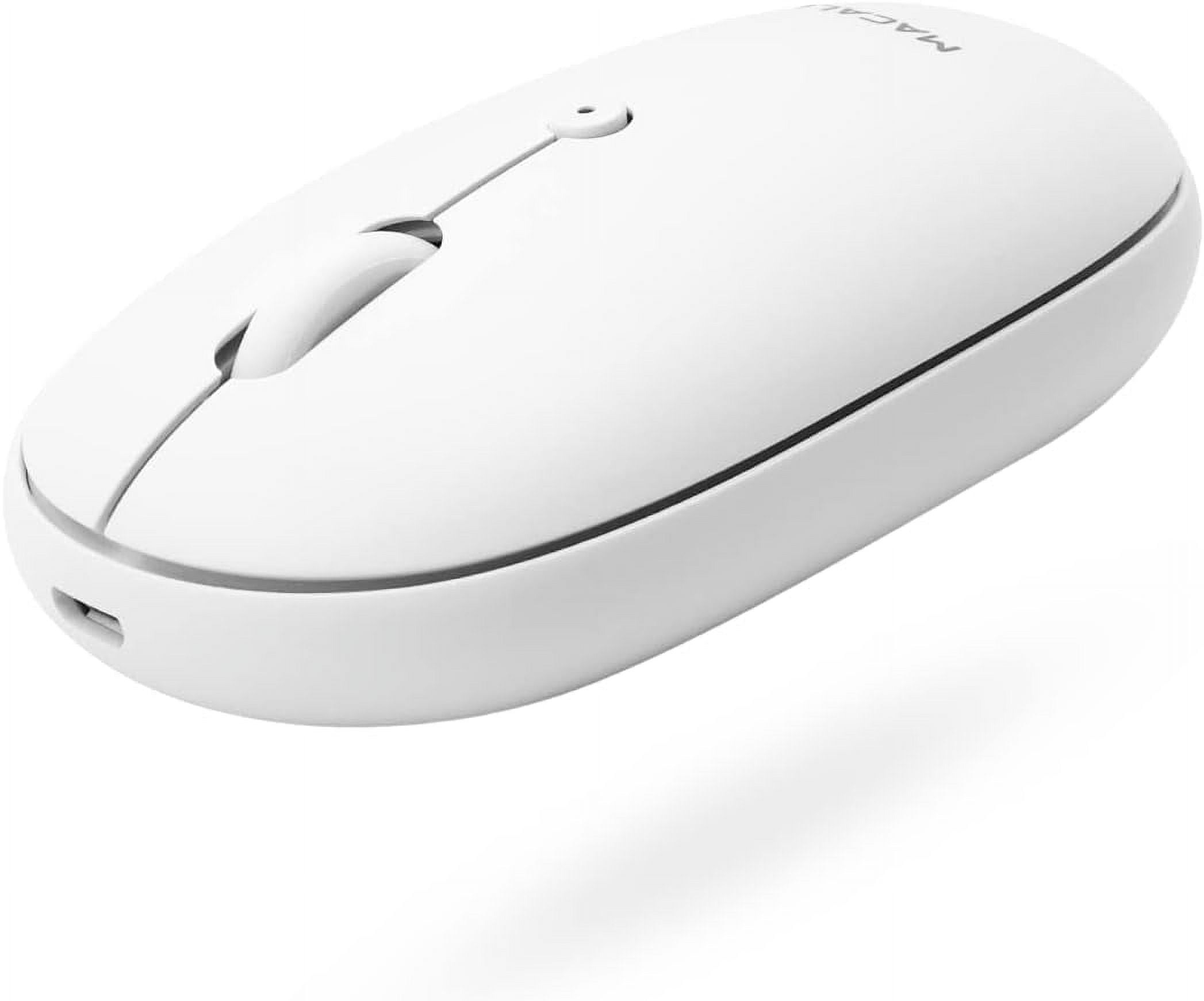 Macally Wireless Bluetooth Mouse for Laptop and Desktop PC - Simple ...
