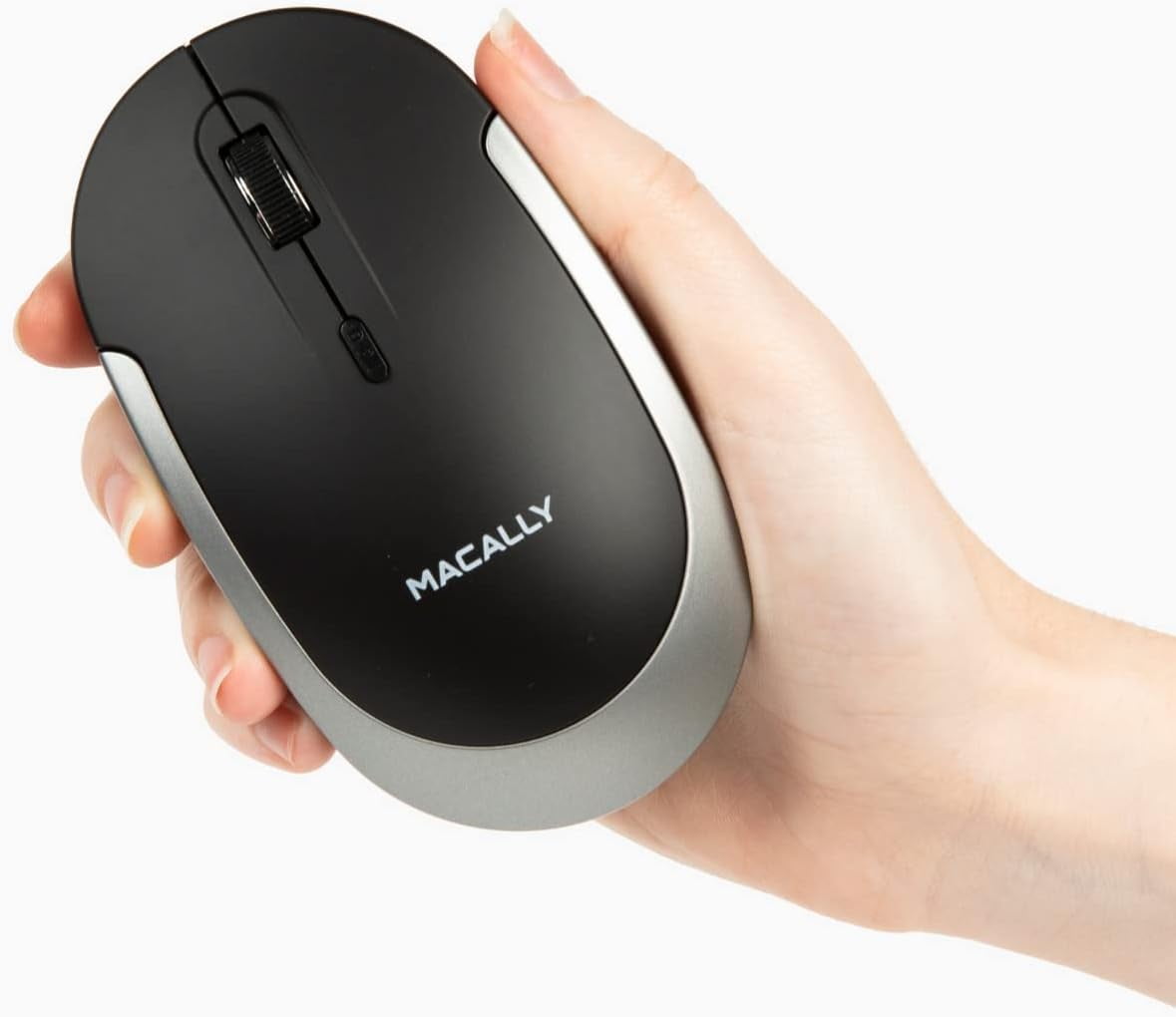 Macally Wireless Bluetooth Mouse for Laptop - Quiet and Comfortable ...