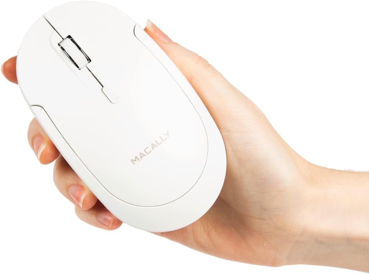 Macally Wireless Bluetooth Mouse for Mac, MacBook Pro/Air, iPad, PC ...