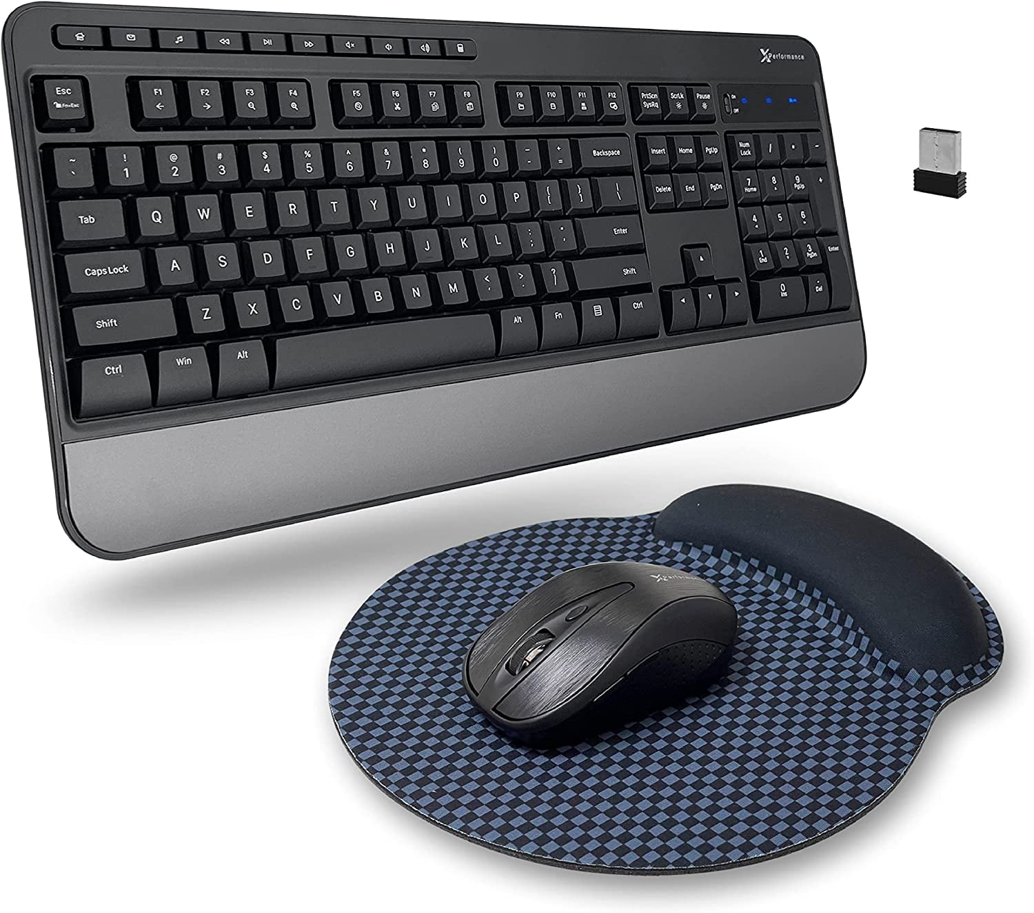 Macally X9 Performance Keyboard/Mouse & Mouse Pad - Walmart.com