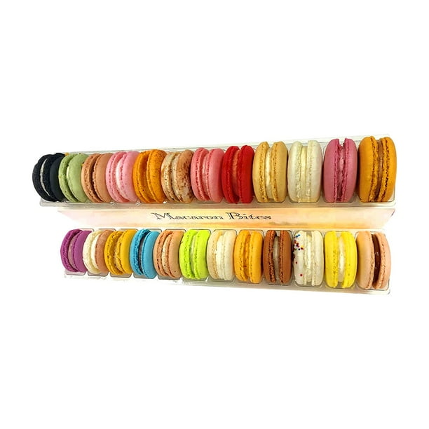 Macaron Bites Assorted French Macarons, 24 Count - Walmart Business ...