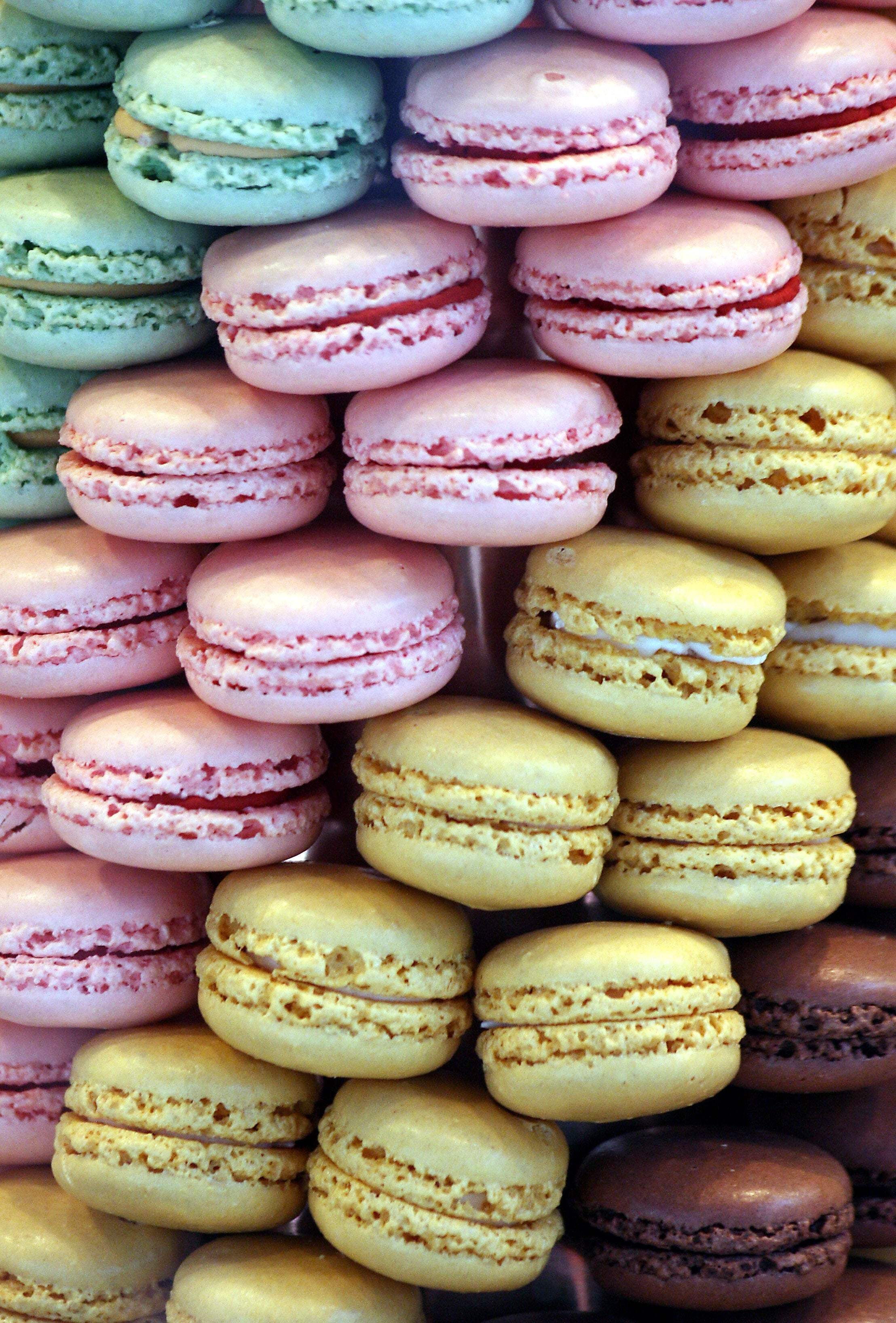 Macaron Macarons Pastry Glossy Poster Picture Photo Print Banner ...