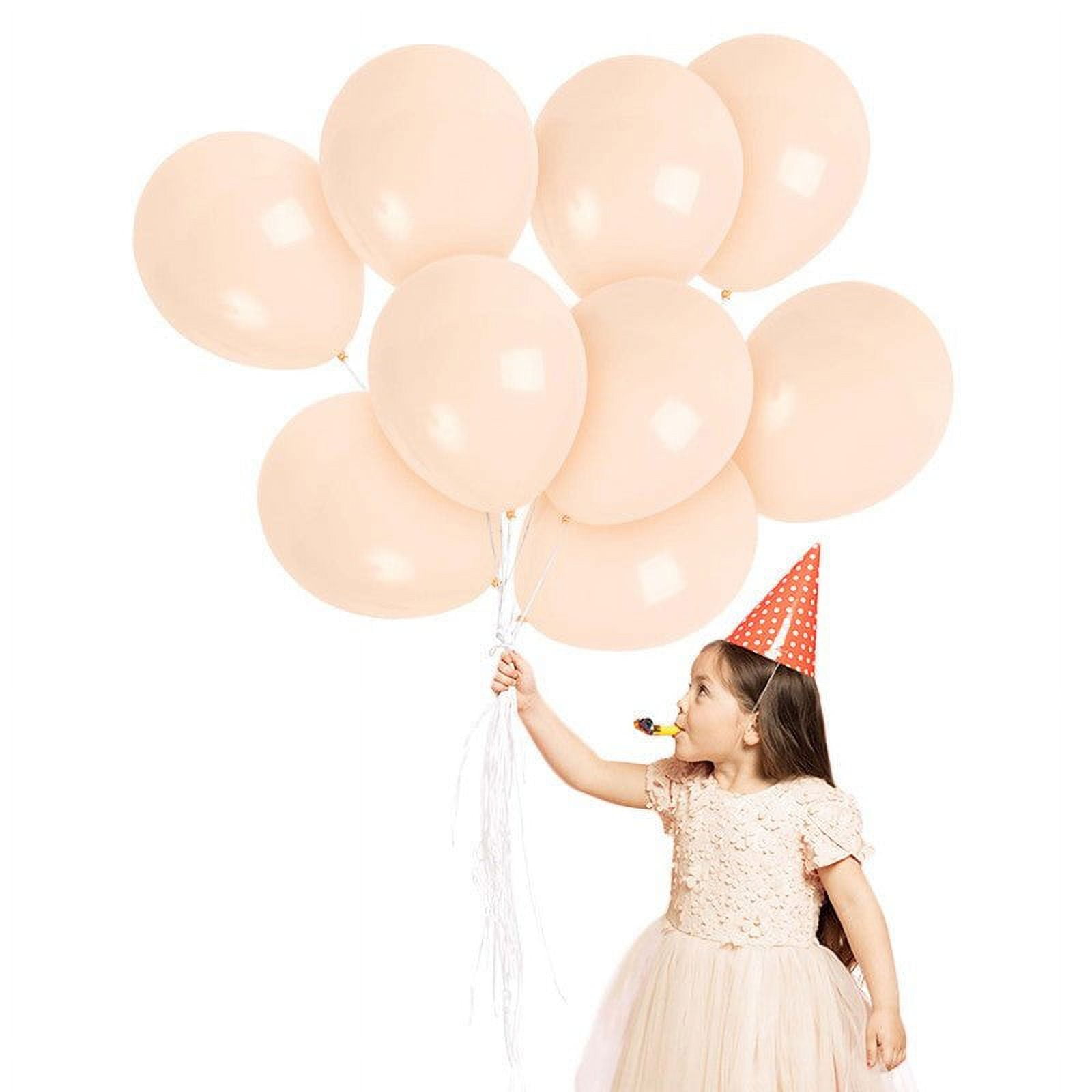 Macaron Pastel Orange Balloons - 12 Inch Latex Balloons - 100 Pack ...