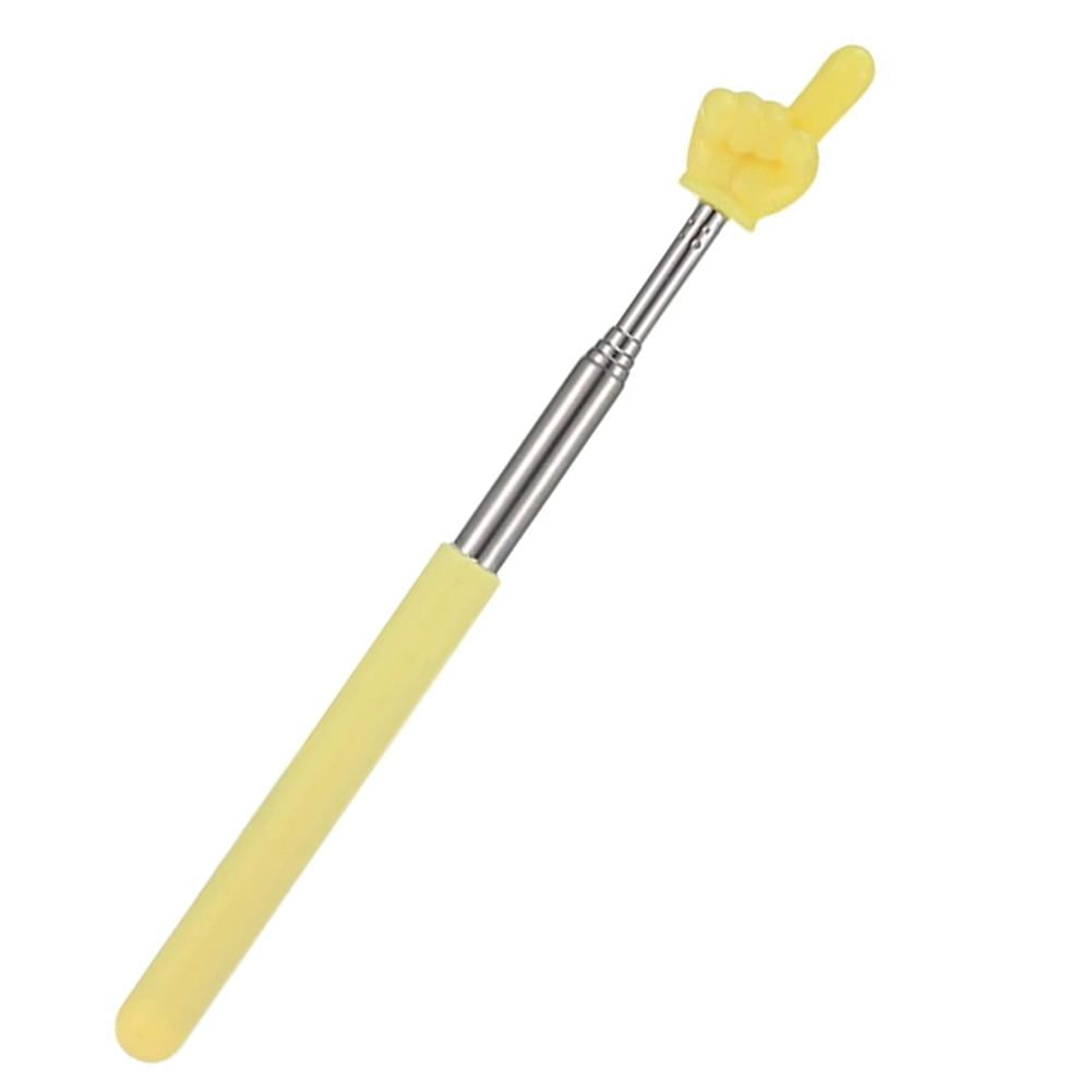 Macaron Yellow Telescopic Finger Reading Stick Reading Finger ...