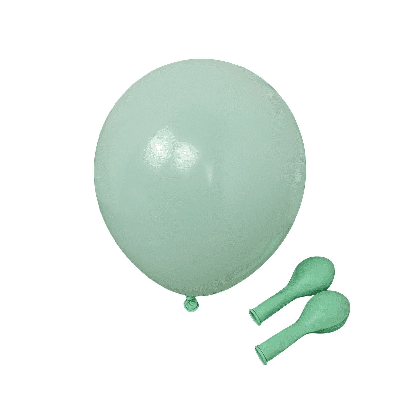 Macaron color latex balloons, 100 packs of single layer 10 inch round ...