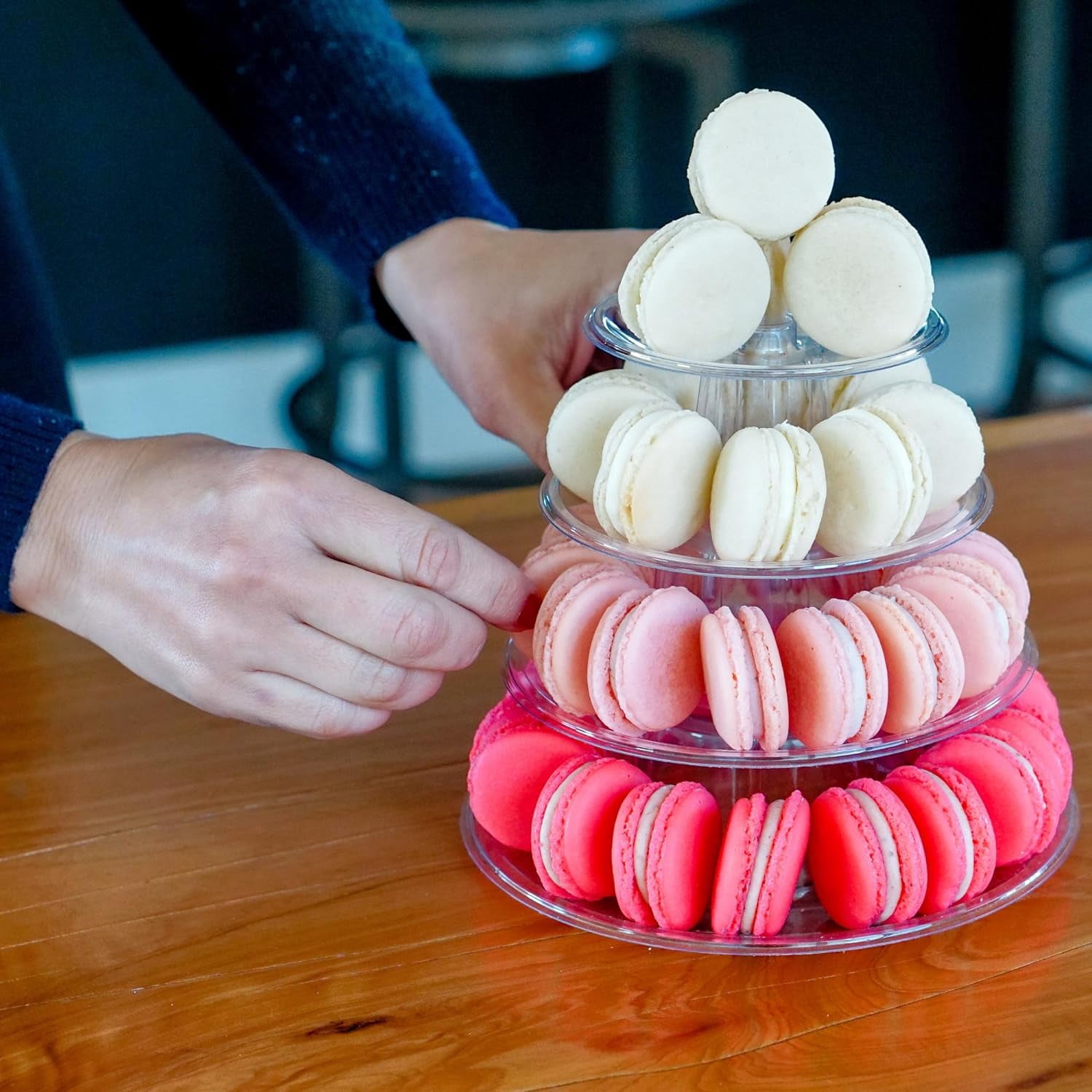 Macarons Assortment - Baby Shower Macaroons - It's a Girl - French ...