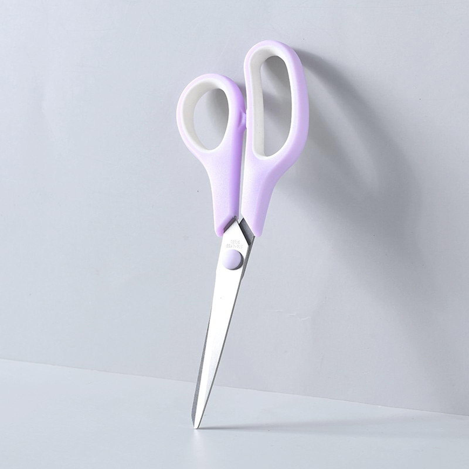 Macarons Color Scissors, Rubber Grip Stainless Steel Office & Learner ...
