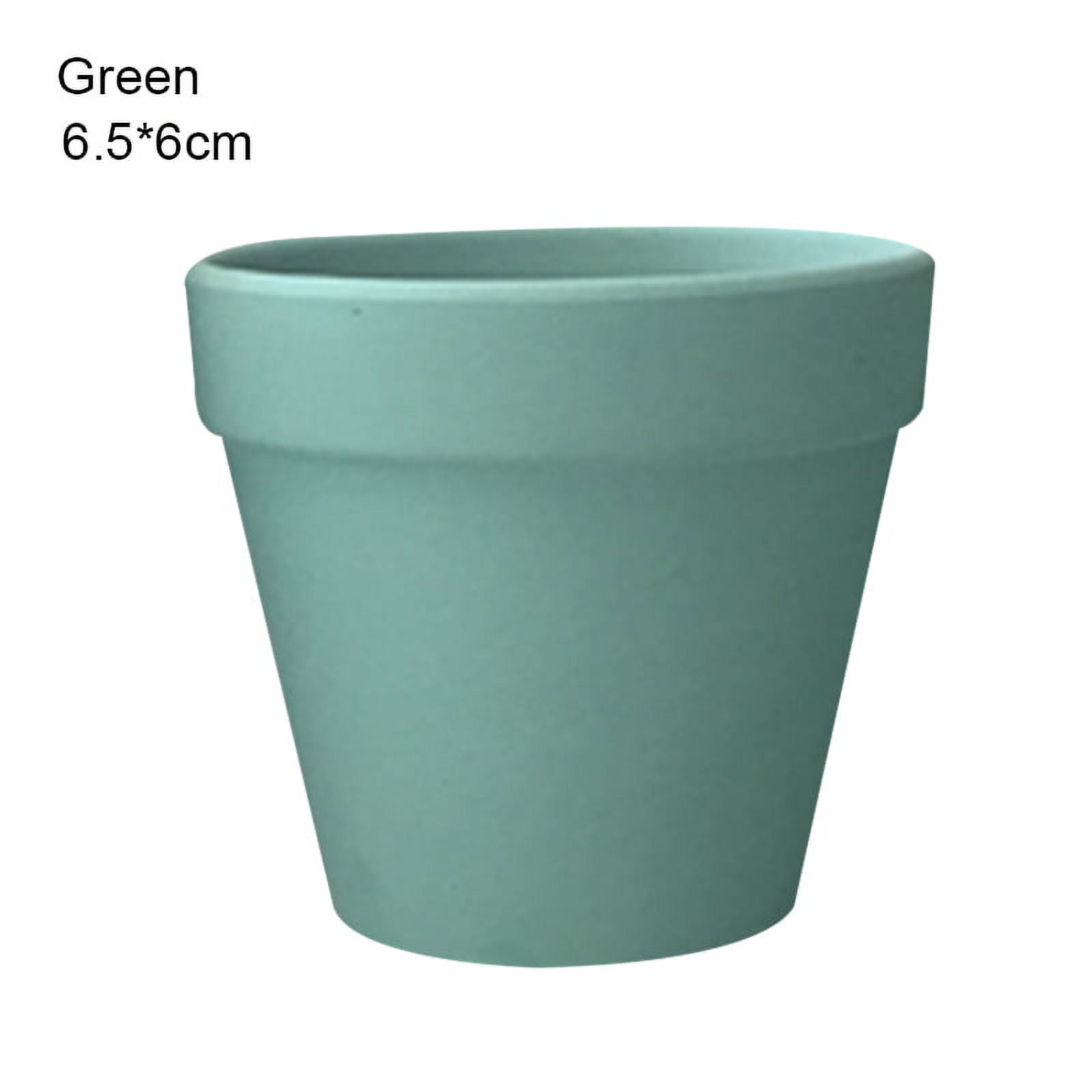 Macarons Simple Flower Pot Clay Succulent Nursery Pots Great Ceramic ...