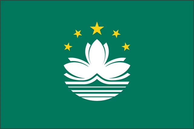 Macau Flag Sticker Phone Decal Water Bottle Stickers Car Decals, Laptop ...