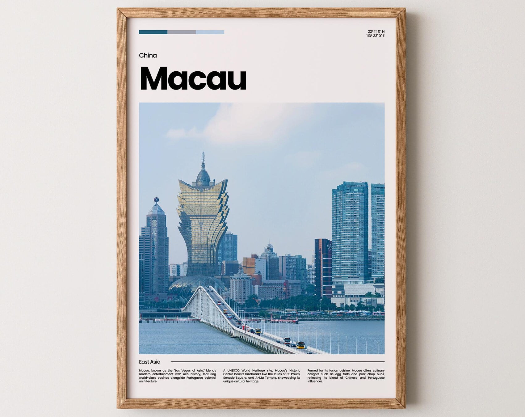Macau Poster, Macau Print, Macau Photo, Macau Art, China Poster, China ...