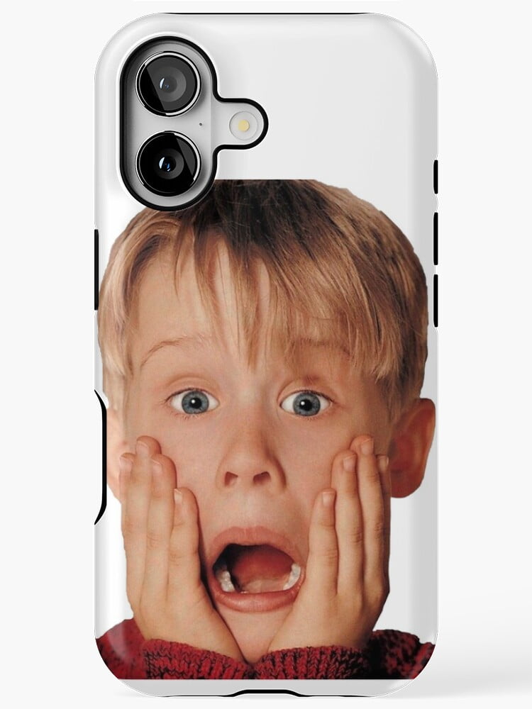Macaulay Culkin From Home Alone Poster Phone Case for iPhone 17 16 15 ...
