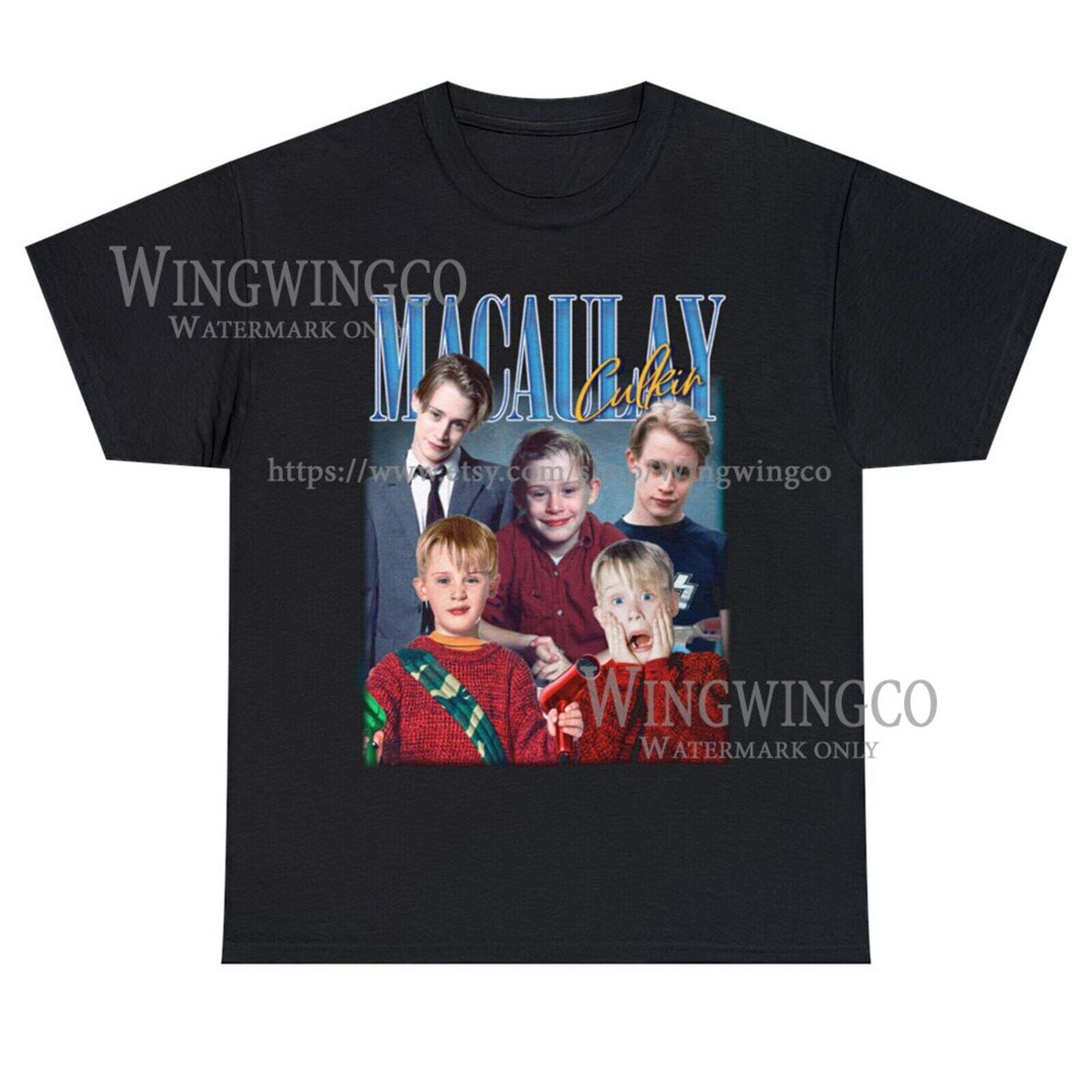 Macaulay Culkin Vintage Bootleg Tshirt, Kevin Vintage Graphic - Walmart.com