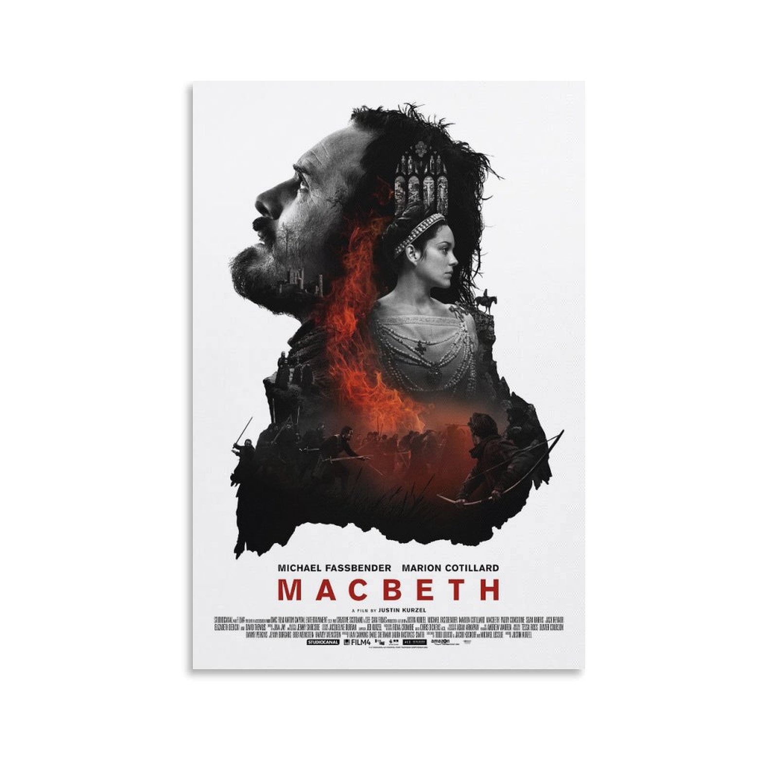 Macbeth Classic Movie Poster Poster Cool Artworks Painting Wall Art ...