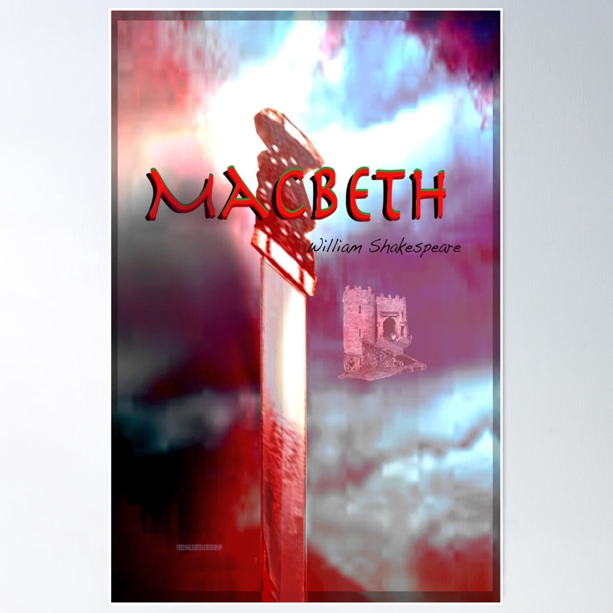 Macbeth Poster Wall Art, Modern Wall Decor For Living Room Bedroom ...