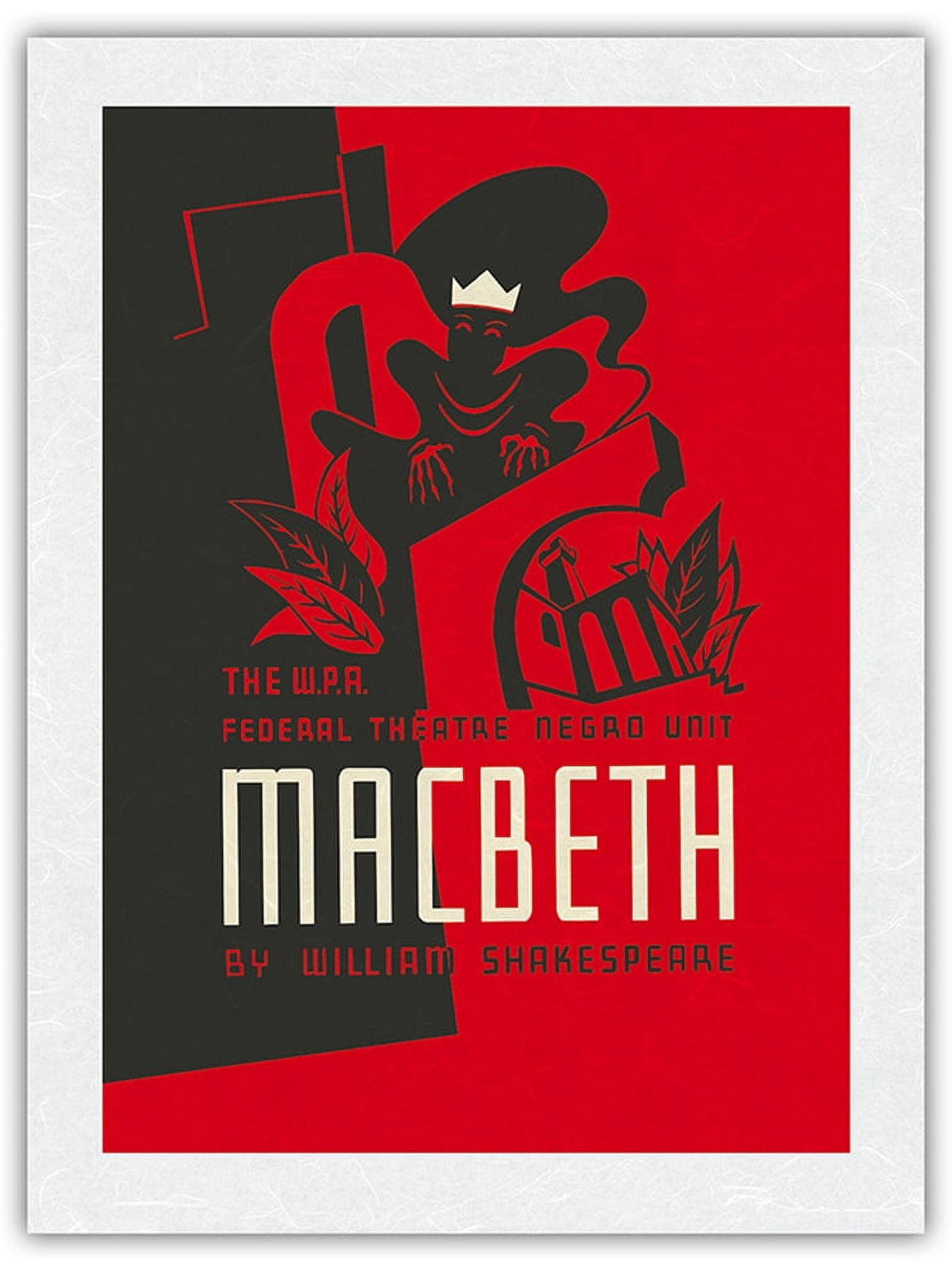Macbeth by William Shakespeare - The W.P.A. Federal Theatre Negro Unit ...