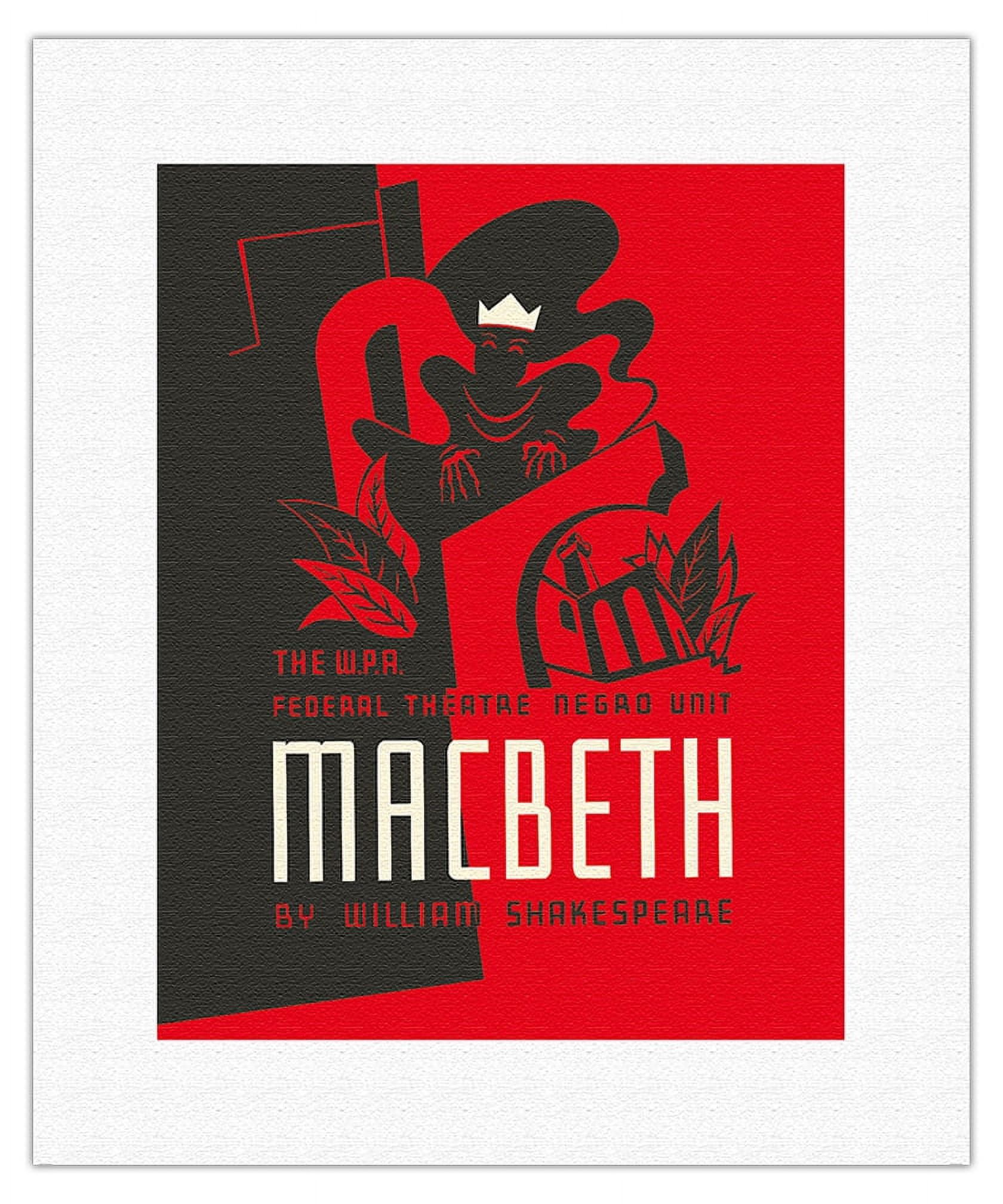Macbeth by William Shakespeare - The W.P.A. Federal Theatre Negro Unit ...