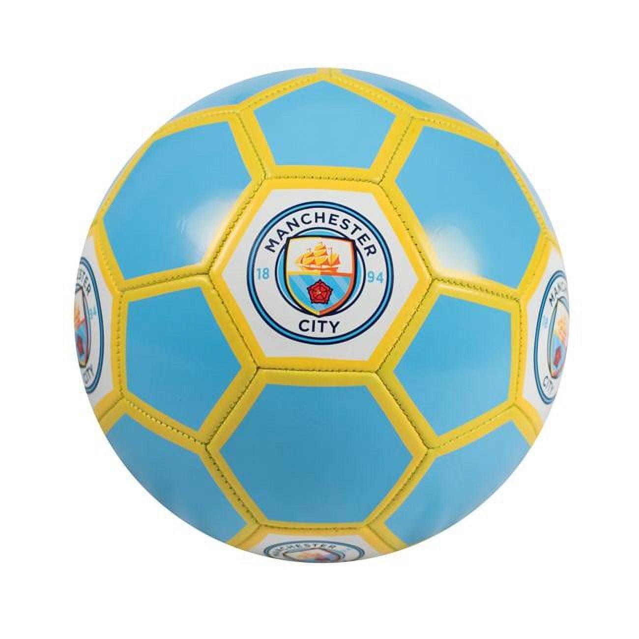 Maccabi 7925 Manchester City Soccer Ball - Size 5 - Blue - Walmart.com