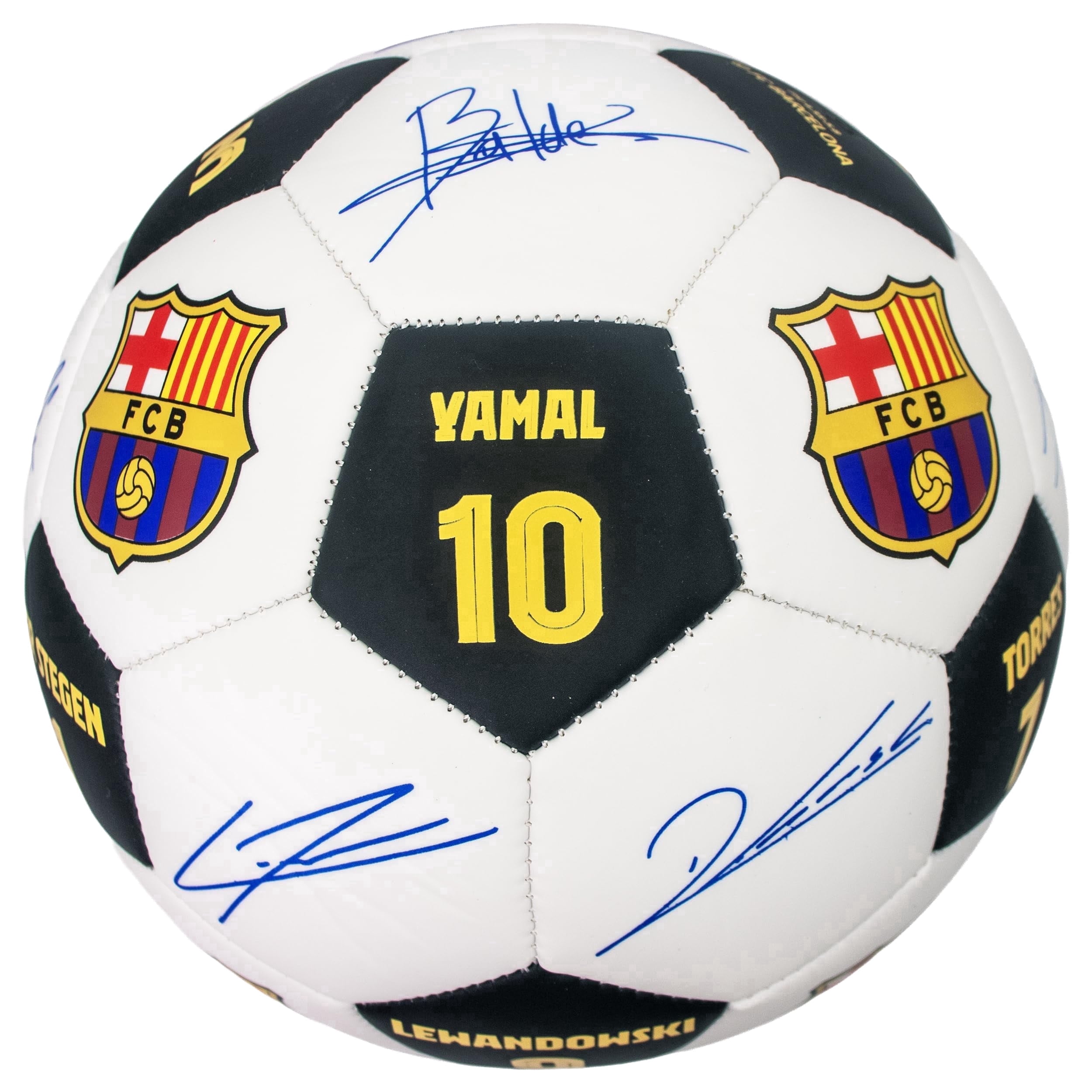 Maccabi Art Officially Licensed FC Barcelona Soccer Ball Size 5 ...