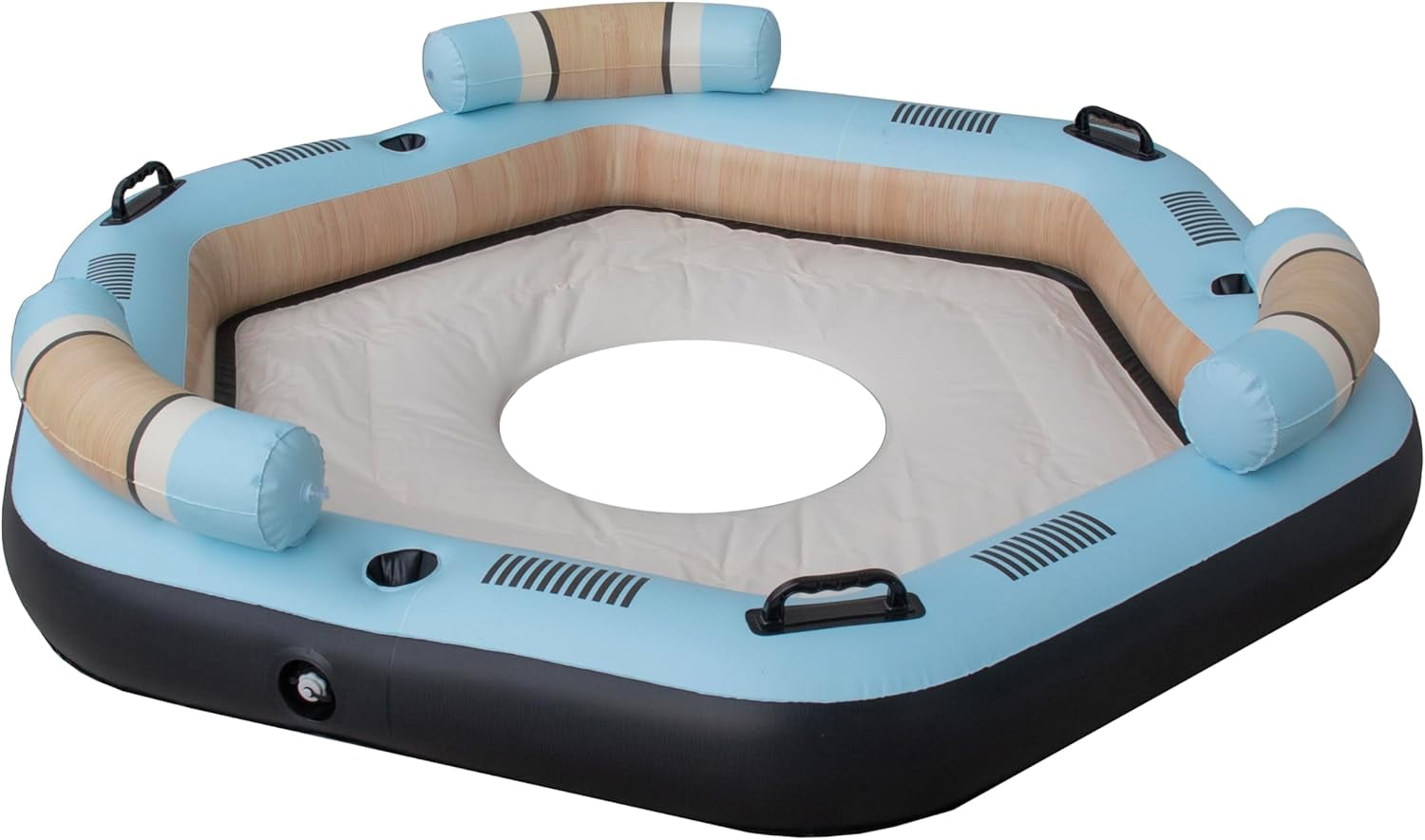 Maccabi Art Tahoe Sports Pad – Inflatable 3-Person Pool Float for ...