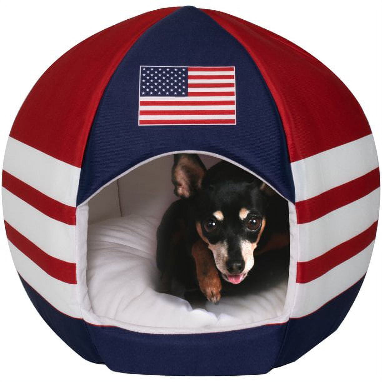 Maccabi Art US Country-Sport Ball Pet Bed for Dogs, Cats - Small ...