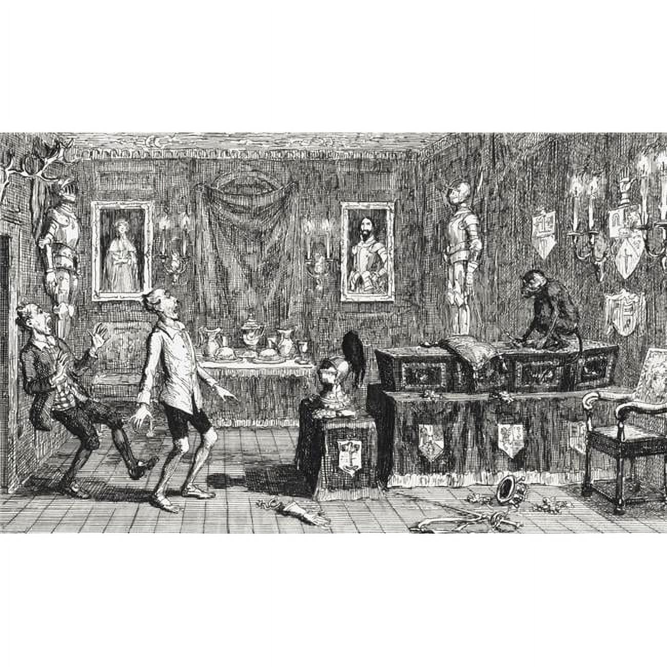 Maccallum & Hutcheon Engraving by George Cruikshank Dated 1843 of A ...