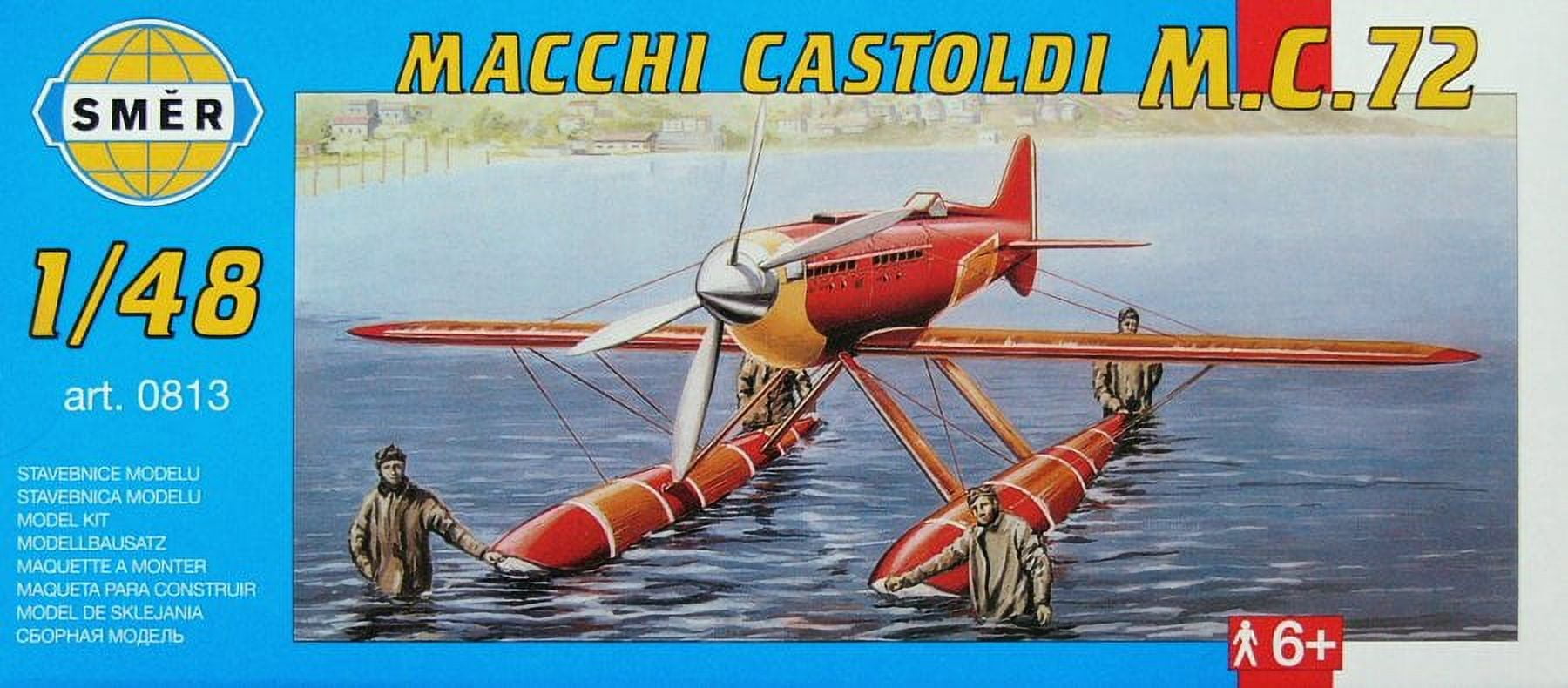Macchi Castoldi MC.72 Floatplane (1/48 model kit) - Walmart.com