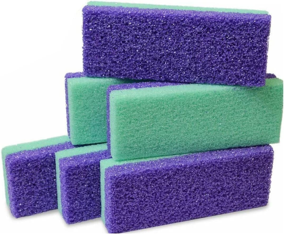 Maccibelle Salon Foot Pumice and Scrubber for Feet and Heels Callus and Dead Skins, Safely and ...