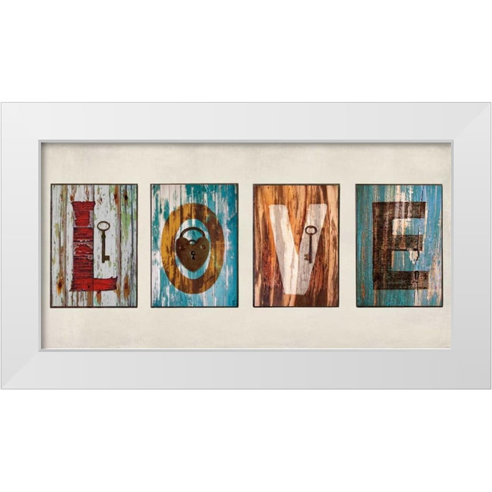 Macdowell, Janie 18x11 White Modern Wood Framed Museum Art Print Titled ...