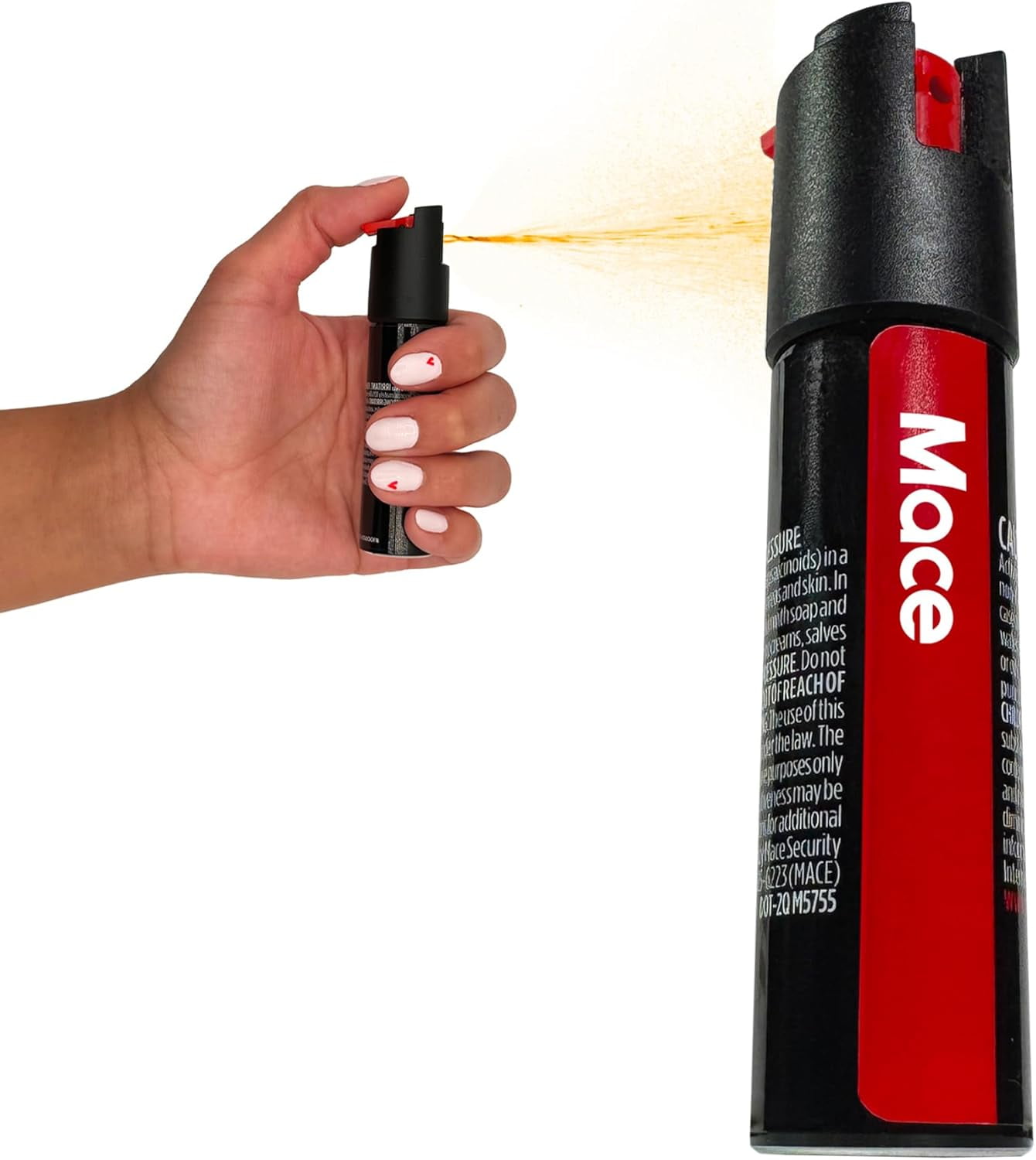 Mace Brand Twist Lock Safety Pepper Spray Case, MSI 60010, 3/4 oz ...