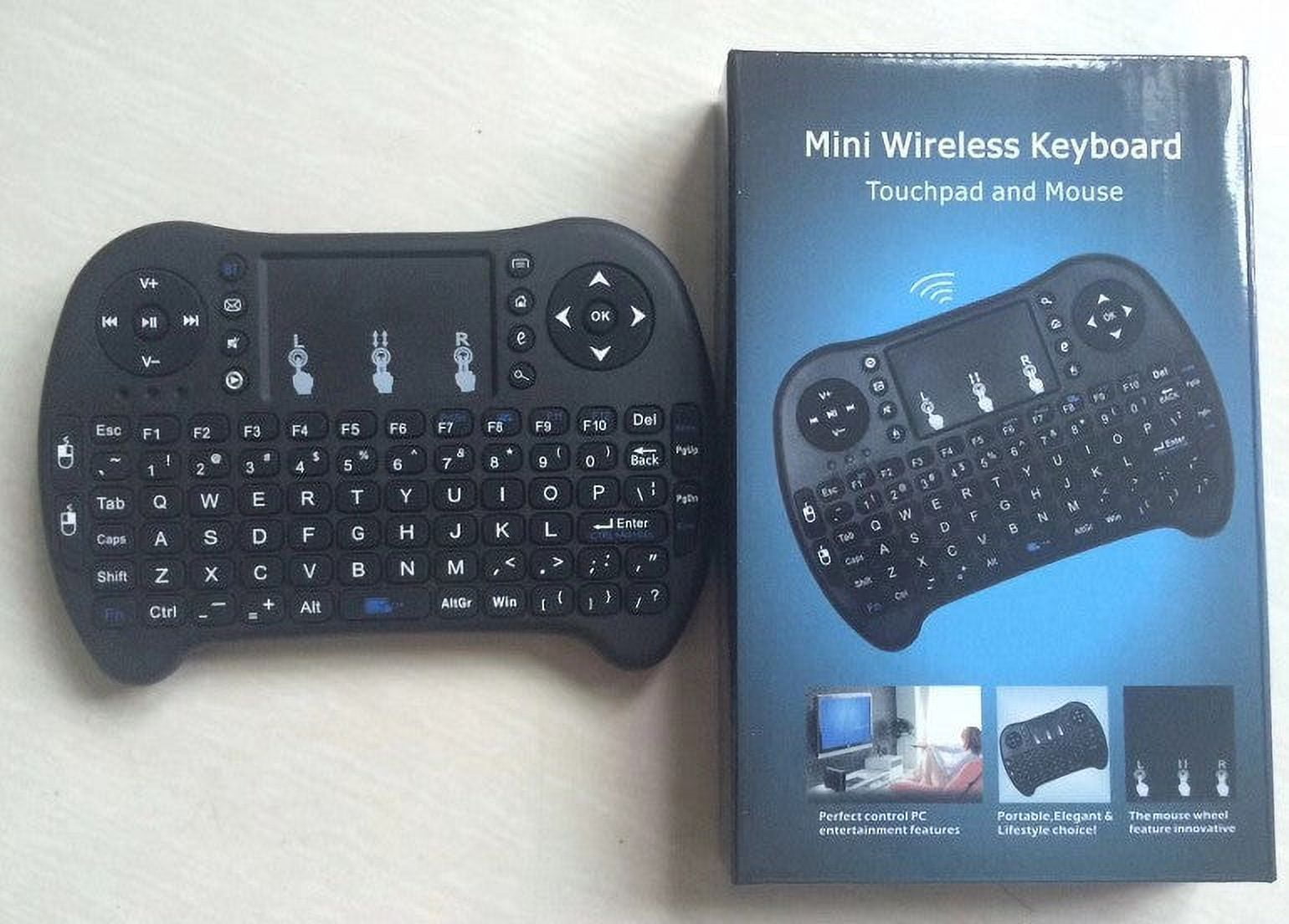 Mace Way Mini Wireless TV Keyboard with Touchpad Mouse & Projector ...